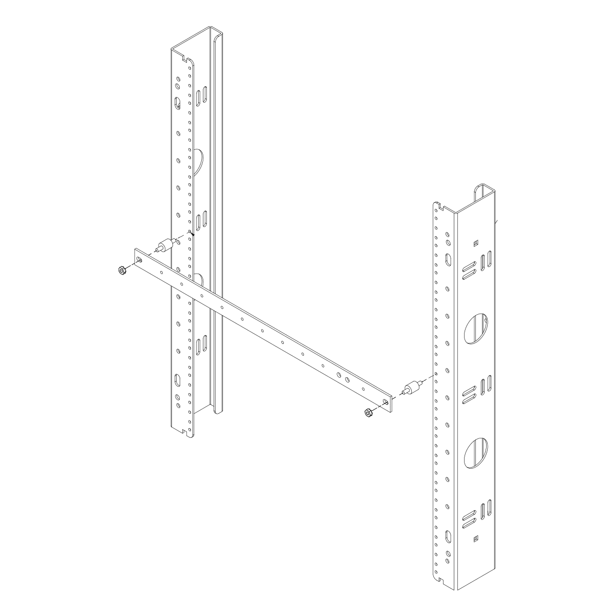 19" Copper Bus Bar - Great Lakes Data Racks & Cabinets